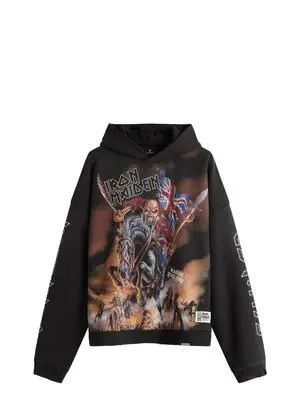 REPRESENT Iron Maiden Steed Hoodie - Stained Black