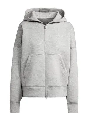 Adidas By Stella McCartney Logo Scuba Hoodie - Gray