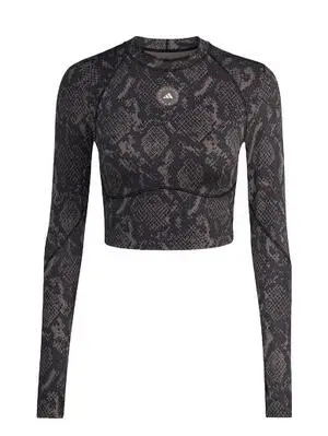 Adidas By Stella McCartney Adidas By Stella McCartney Truepurpose Training Cropped Top Brown