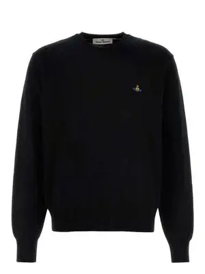 VIVIENNE WESTWOOD Orb-embellished Sweater - Black