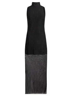 Liu Jo Embellished Halterneck Maxi Dress - Black
