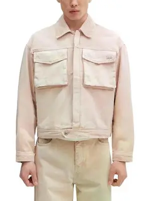 Filling Pieces Flap-pocket Shirt Jacket - Pink
