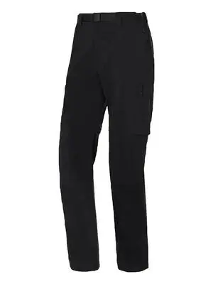 TRANGOWORLD Zip-pocket Convertible Trousers - Black
