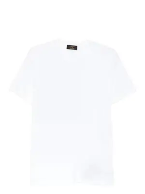ZANONE Cotton T-shirt - White
