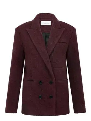 16Arlington Vale Double-breasted Blazer - Red