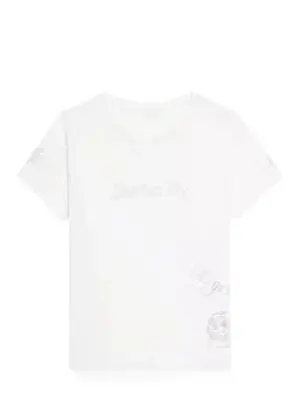 Zadig&Voltaire Alys Rhinestone-embellished T-shirt - White