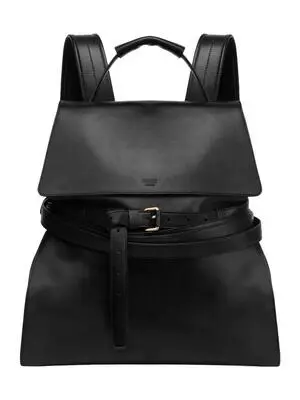 Moschino Tie Detailed Backpack - Black