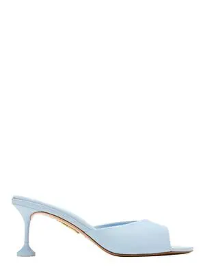 AQUAZZURA 65mm Bisous Open-toe Sculpted-heel Sandals - Blue