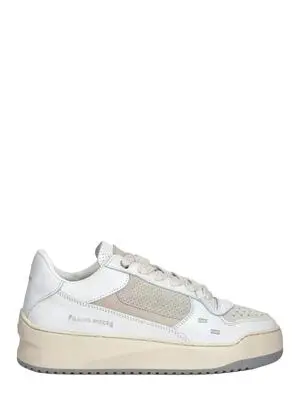 Filling Pieces Avenue Pixie Perforated Leather Sneakers - White