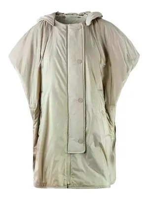 Max Mara Hooded Short-sleeve Jacket - Neutrals