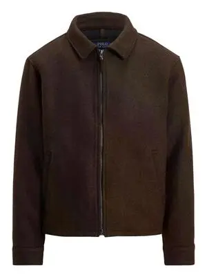 Polo Ralph Lauren Langdon Zip-up Wool Jacket - Brown
