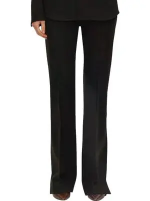 UMBER POSTPAST Wool-blend Trousers - Brown