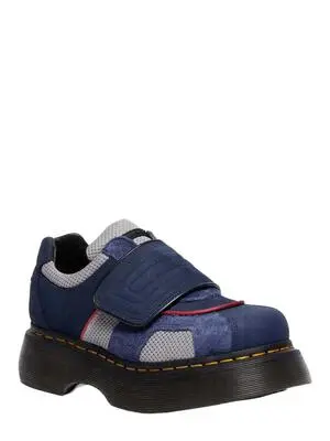 Dr. Martens Buzz Strap Mixed Material Shoes - Blue