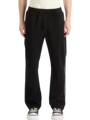Manière De Voir Side-stripe Trousers - Black