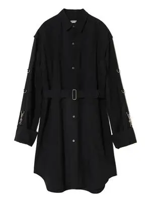 UNDERCOVERISM D-ring Belted Shirt - Black