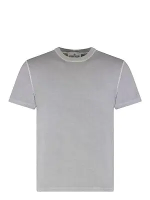 Stone Island Cotton T-shirt Grey