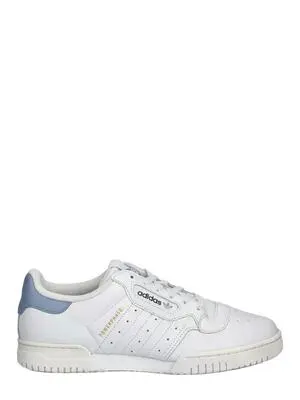 Adidas Powerphase Leather-panelled Low-top Sneakers - White