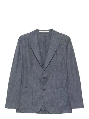ELEVENTY Two-button Patch-pocket Blazer