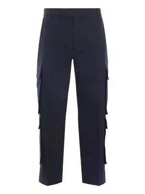 THOM BROWNE Multi-Pocket Cotton Trousers