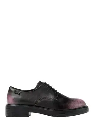 Camper Dean Leather Derby Shoes - Black