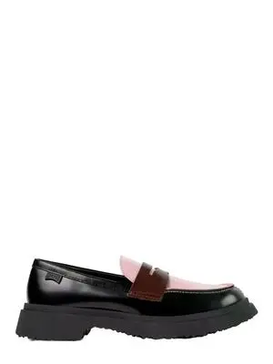 Camper Walden Twins Leather Loafers - Black