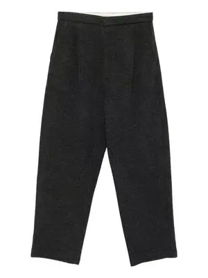 MORDECAI Pleated Trousers - Grey