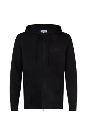 MC2 SAINT BARTH Zip-up Hoodie - Black