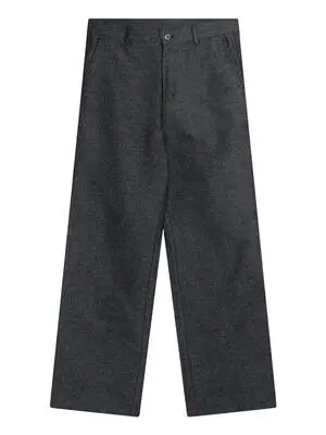 BRAIN DEAD Straight-leg Cotton Trousers - Black