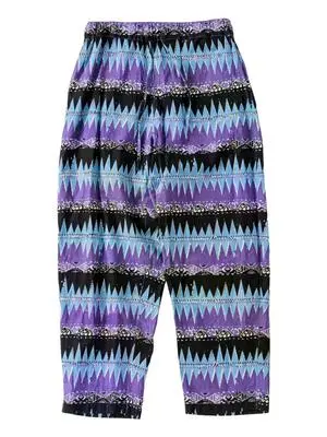 MANASTASH Printed Trousers - Purple