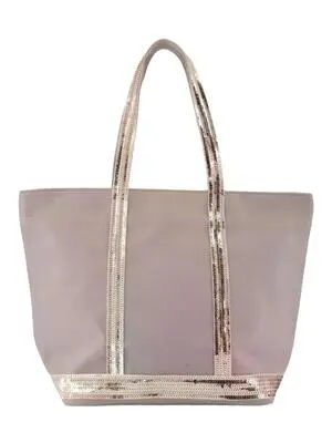 Vanessa Bruno Sequin-trimmed Tote Bag - Neutrals