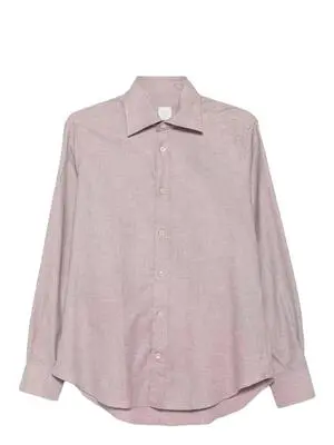 Eleventy Button-down Shirt - Red