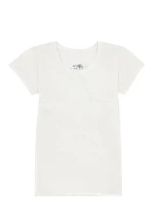 MAISON MARGIELA Star-applique T-shirt - White