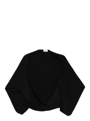 P.a.r.o.s.h Draped-sleeve Jacket - Black
