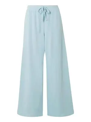 Eterne Cotton-jersey Sweatpants - Blue