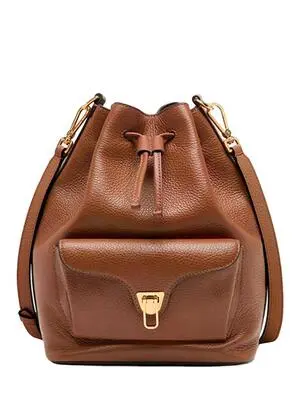 COCCINELLE Beat Generation Bucket Bag - Brown