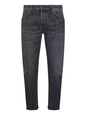 PT TORINO Faded Five Pocket Jeans - Black