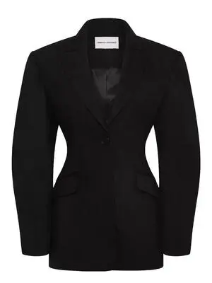 Rebecca Vallance Finley Fitted Blazer - Black