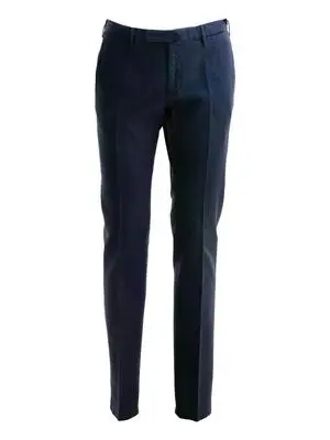 Incotex Flat-front Trousers - Blue