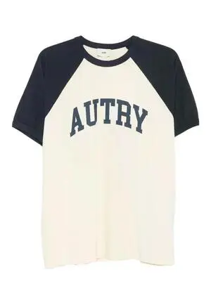 AUTRY Raglan-sleeves T-shirt - Cloud
