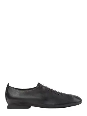 Camper Casi Myra Lace-up Ballet Flats - Black