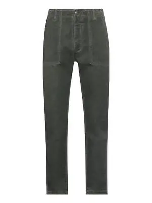 DEPARTMENT 5 Pants Dark Size Cotton - Green