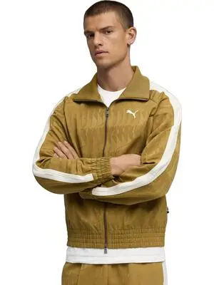 PUMA Neverworn Vi T7 Track Jacket - Brown