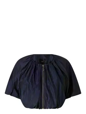 Pinko Cropped Jacket - Blue