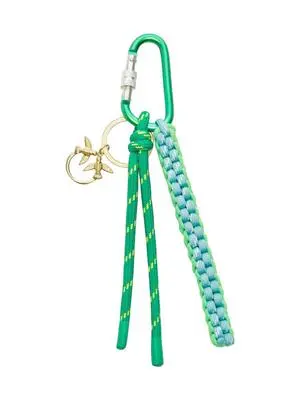 Pinko Carabiner Rope Keyring - Blue