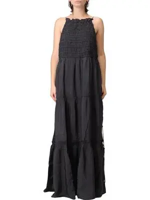 GANNI Maxi Dress - Grey
