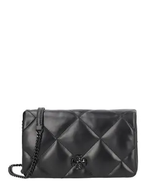 TORY BURCH Tory Burch Kira Quilted Leather Mini Bag With Double T Logo And Chain Strap