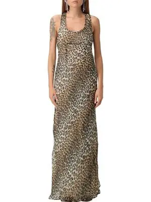 GANNI Maxi Dress - Brown