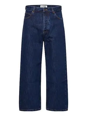 Loewe Relaxed-fit Wide-leg Denim Jeans - Raw Denim