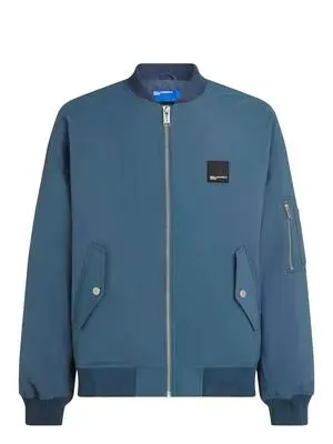 Karl Lagerfeld Bomber Jacket - Blue