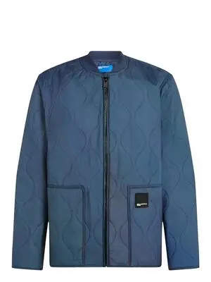 Karl Lagerfeld Quilted Lightweight Jacket - Blue